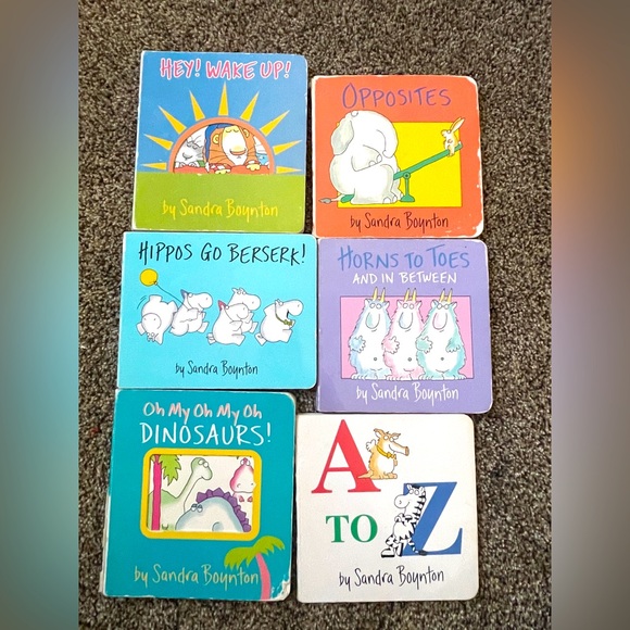 Toys | Sandra Boynton Set Of 6 Kids Board Book Set | Poshmark